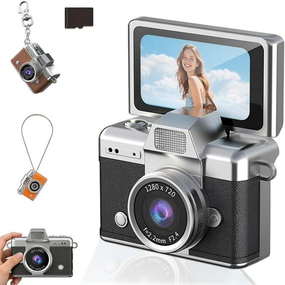 2026 New Mini Digital Camera with 1.47 in LCD Screen 1080P, Mini ...