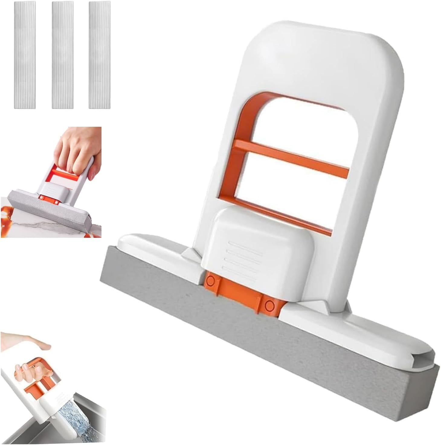 2026 New Mini Foldable Desktop Mop, Mini Mops for Small Spaces with ...