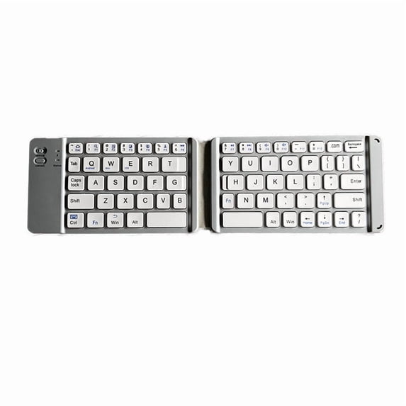 2026 New Mini Two-Fold Keyboard Wireless Bluetooth Compact and Portable ...