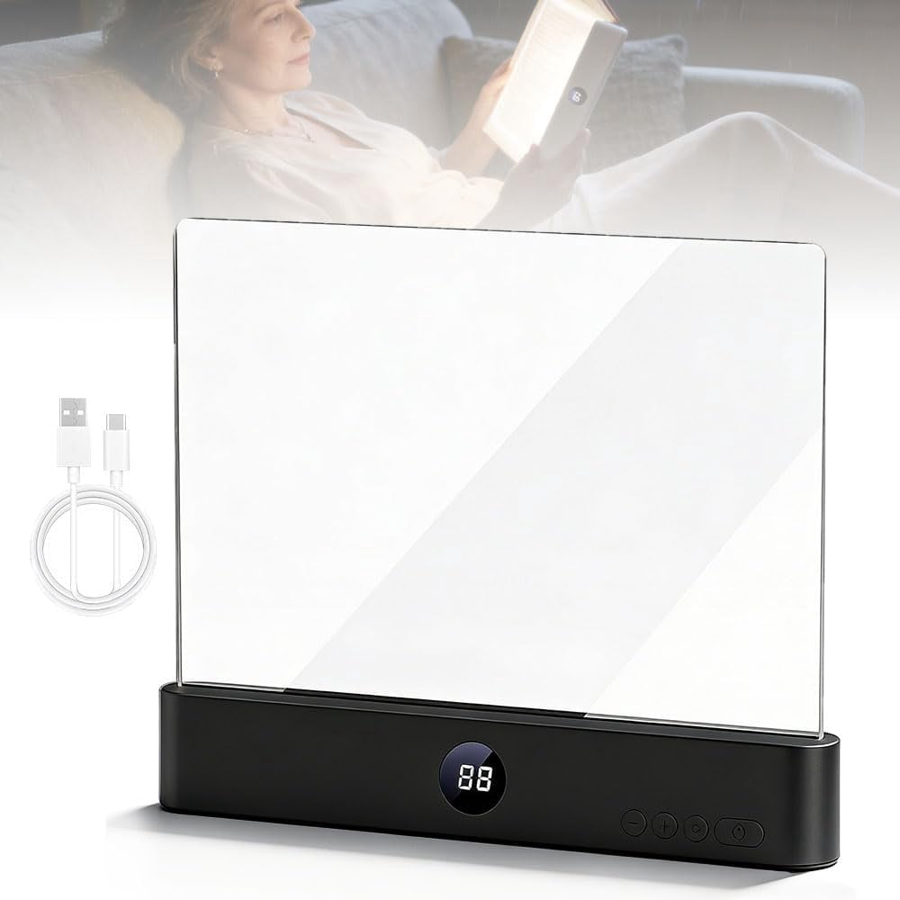 2026 New ModelFlat Page-Glow Wedge Lamp – Rechargeable LED Bookmark ...