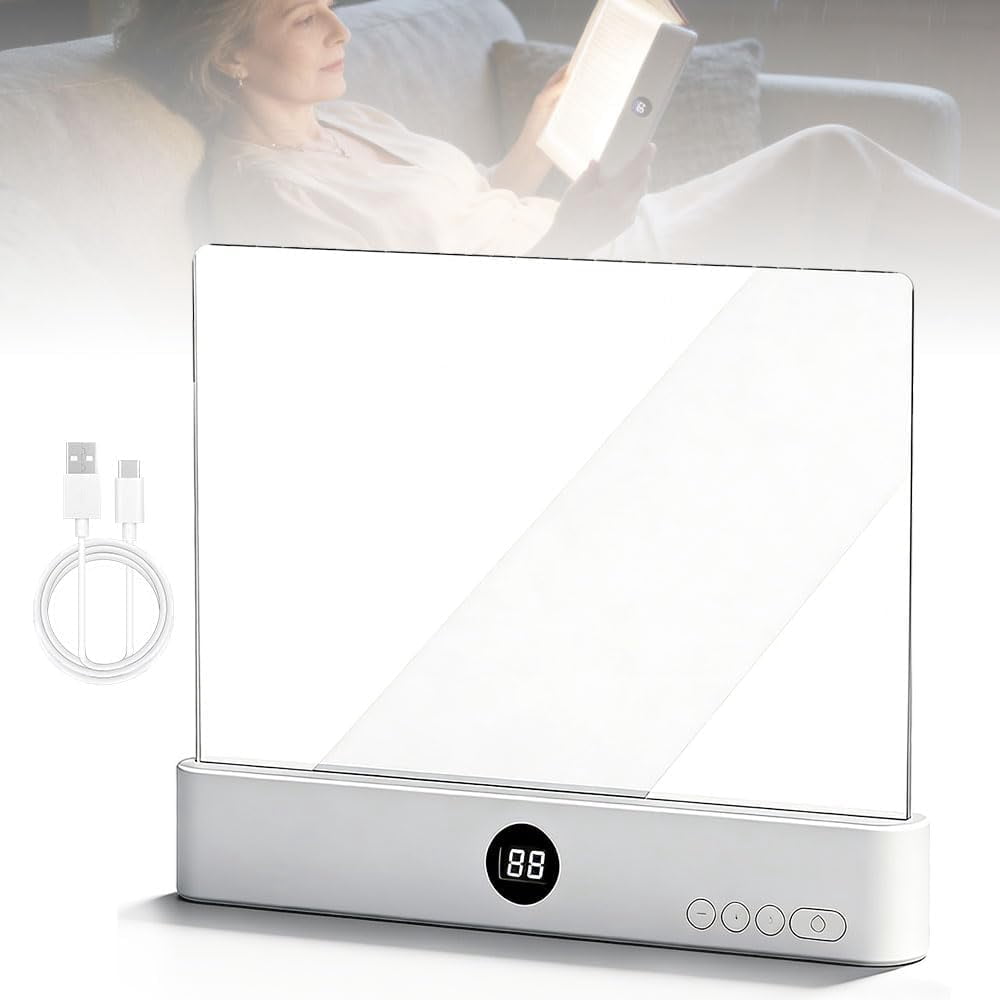 2026 New ModelFlat Page-Glow Wedge Lamp – Rechargeable LED Bookmark ...