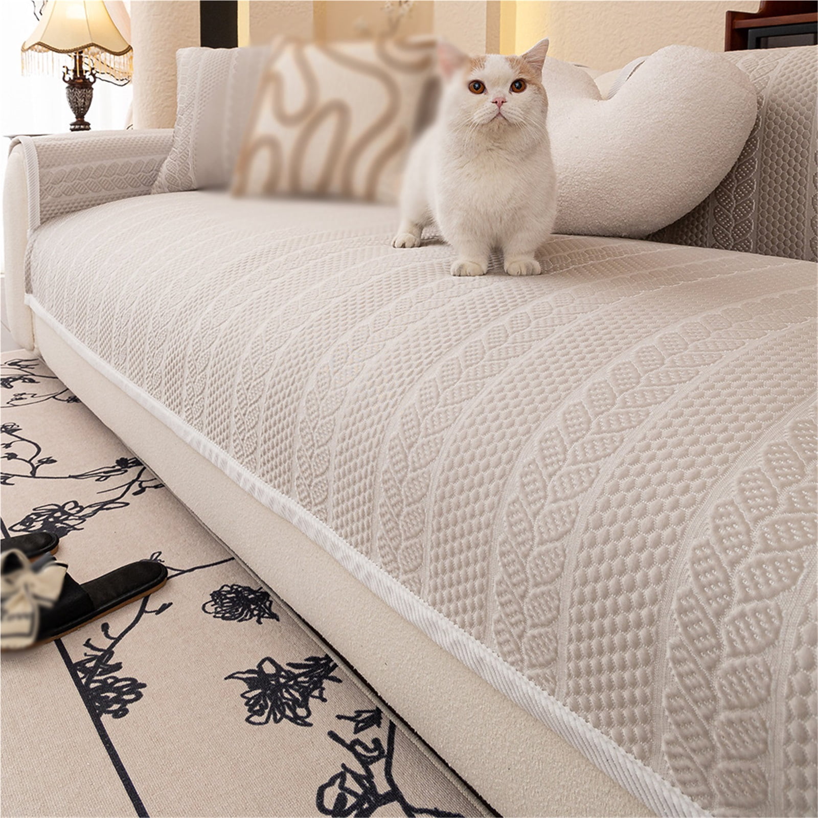 2026 New Modern Minimalist Summer Sofa Cushion, Non Slip Cool Feeling ...
