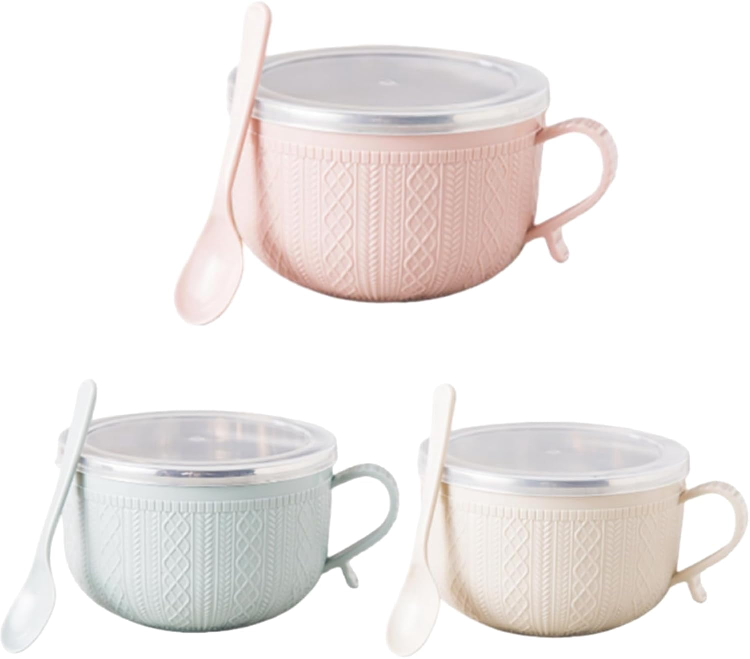2026 New Mug Meals with Lids, Set of 4 - 25 Oz Ceramic Mugs with Dual ...