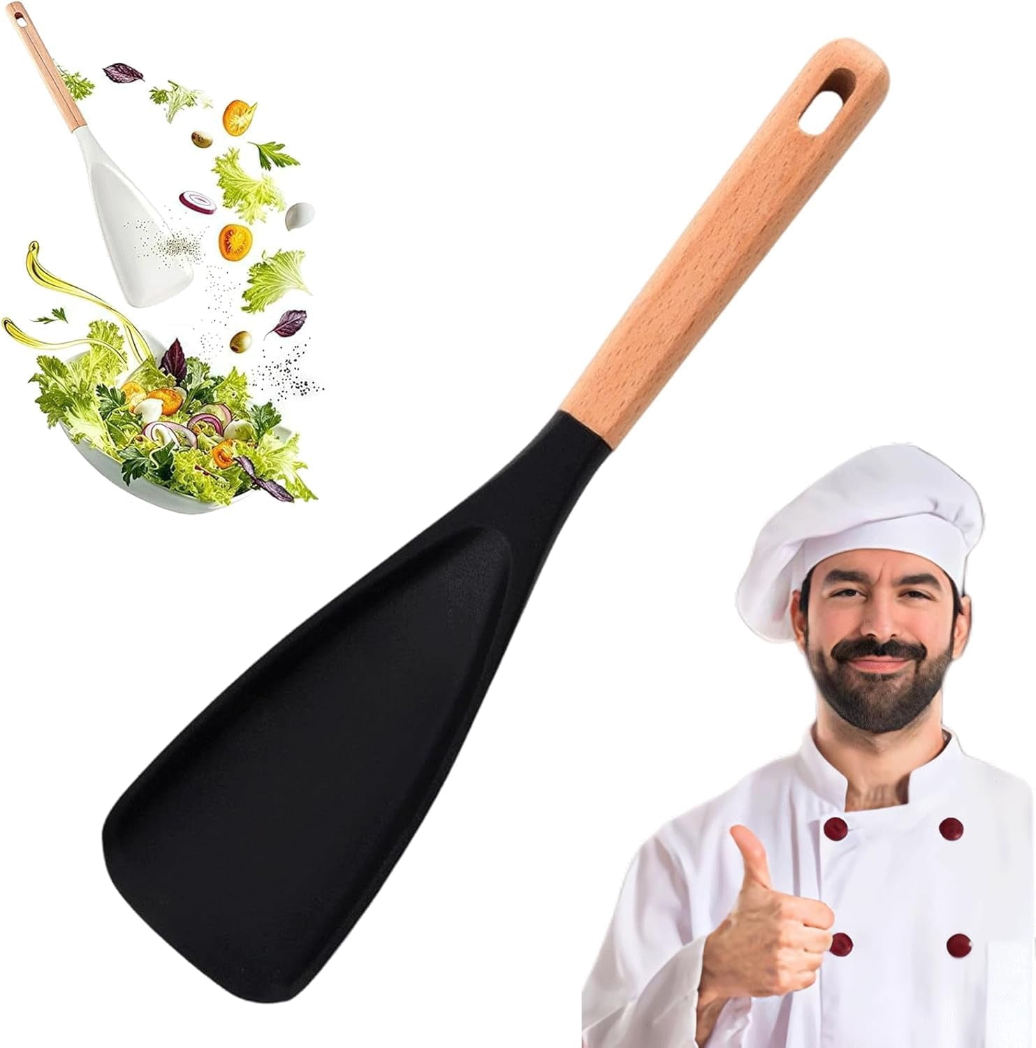 2026 New Multifunction Spatula Cooking Spoon, Spoonula For Nonstick ...