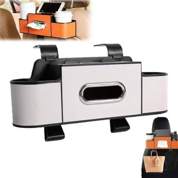 2026 New Multifunctional Back Seat Car Organizer and Storage Box, Smart ...