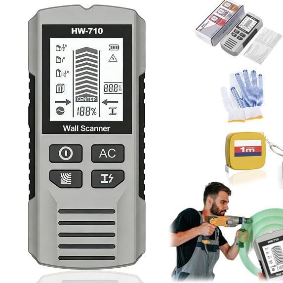 2026 New Multifunctional Handheld Metal & Wall Detector, 5 in 1 Stud ...