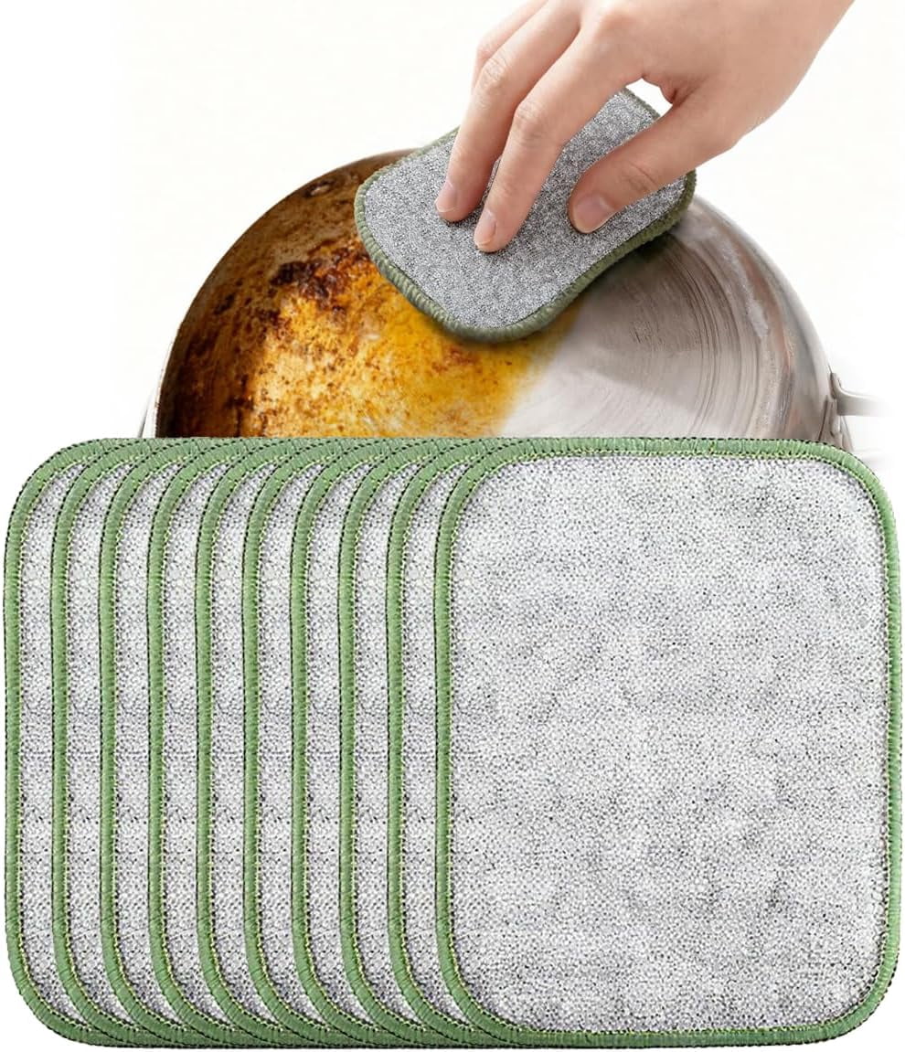 2026 New Multipurpose Wire Dishwashing Rags, Double Layer Metal ...