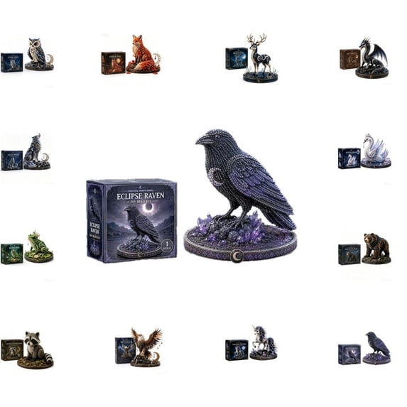 2026 New Mythical Guardian 3D Beaded Animal Kit, Diy Animal Beading Kit ...