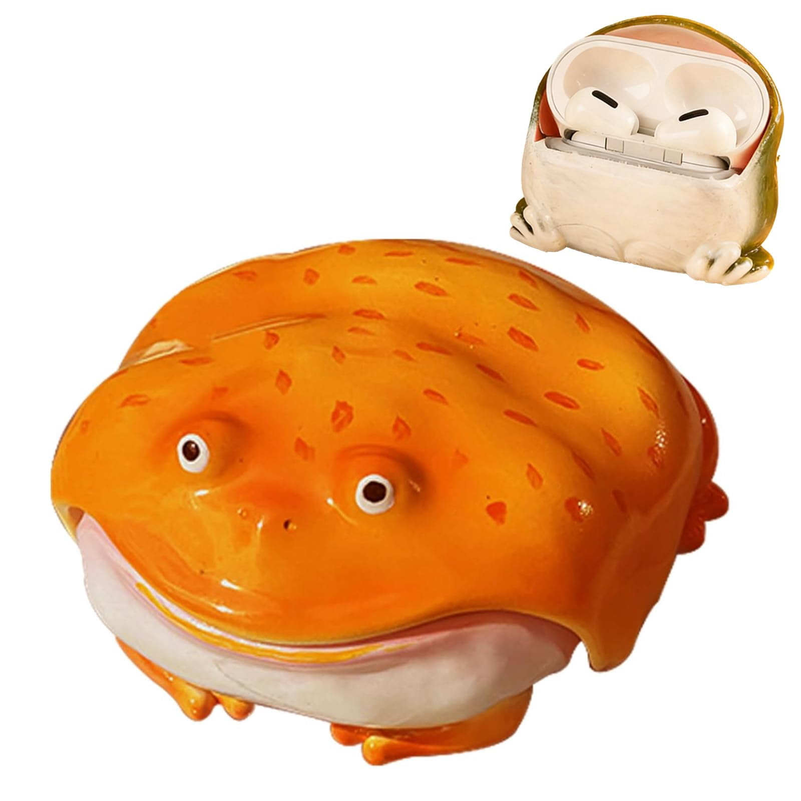 2026 New Novel Frog Airpod Case, Wireless Earphone Protector Cover for ...