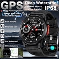 2026 New Outdoor GPS Smart Watch, 1.46" HD Touch Screen, Compass ...