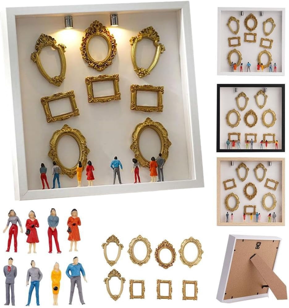 2026 New Personalized DIY Mini Museum Silhouette Box–Celebrate Your ...