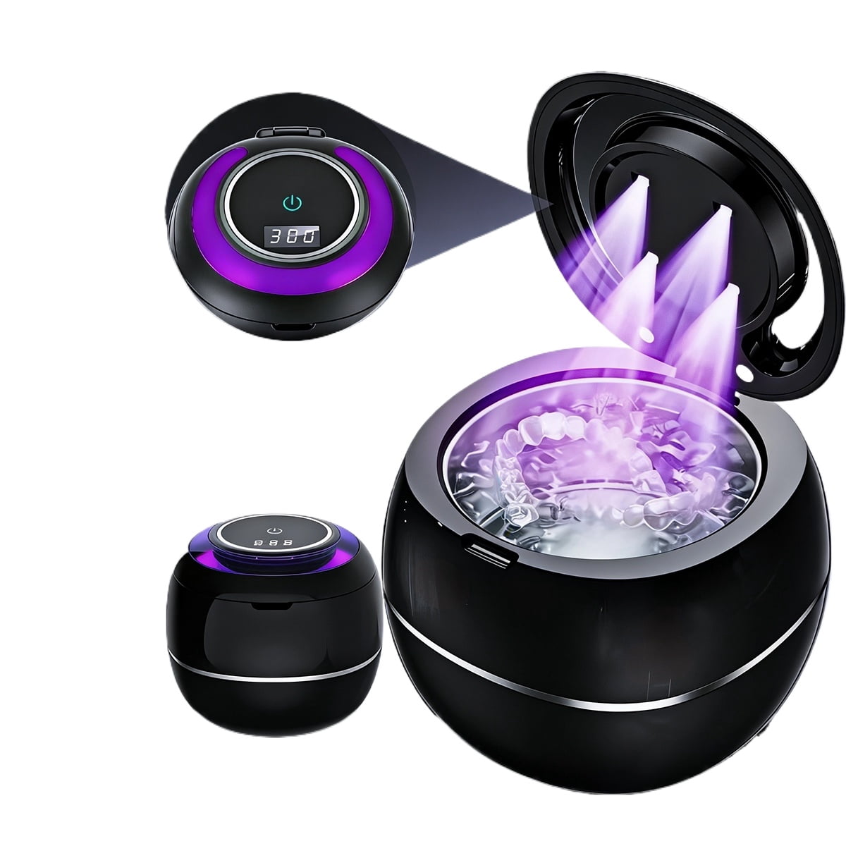 2026 New Ploise UV Denture Cleaning Dome, Retainer Cleaner for Night ...