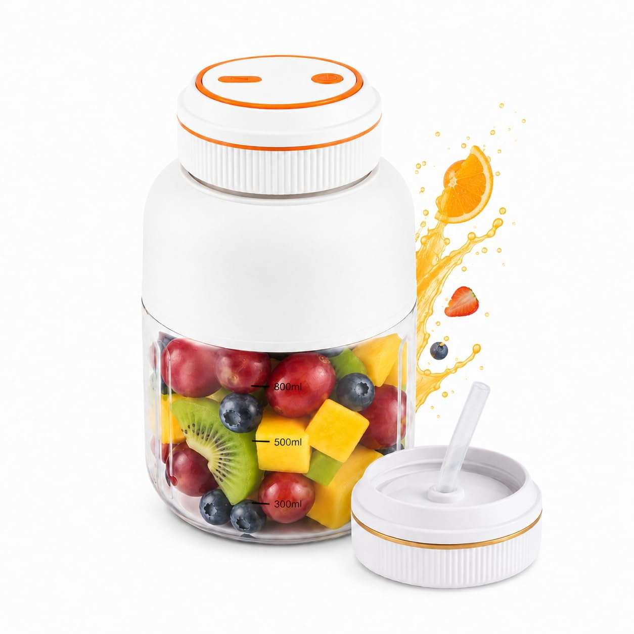 2026 New Portable Household Appliances Juicer, 44oz Rechargeable ...