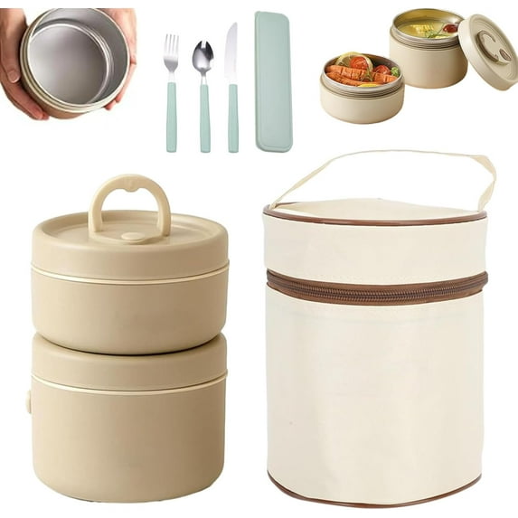 2026 New Portable Insulated Lunch Container Set, 2/3/4 Separate ...