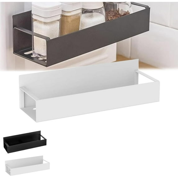 2026 New Punch-Free Magnetic Storage Rack Organize, Agnetic Spice ...