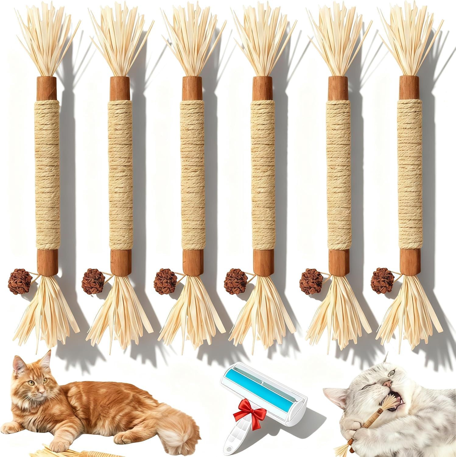 2026 New Puriq Natural Silvervine Dental Sticks, Natural Cat Chew Stick ...