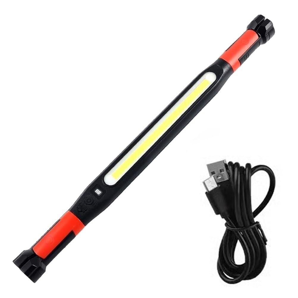 2026 New Rechargeable Underhood Work Flashlight with a Magnetic Base ...