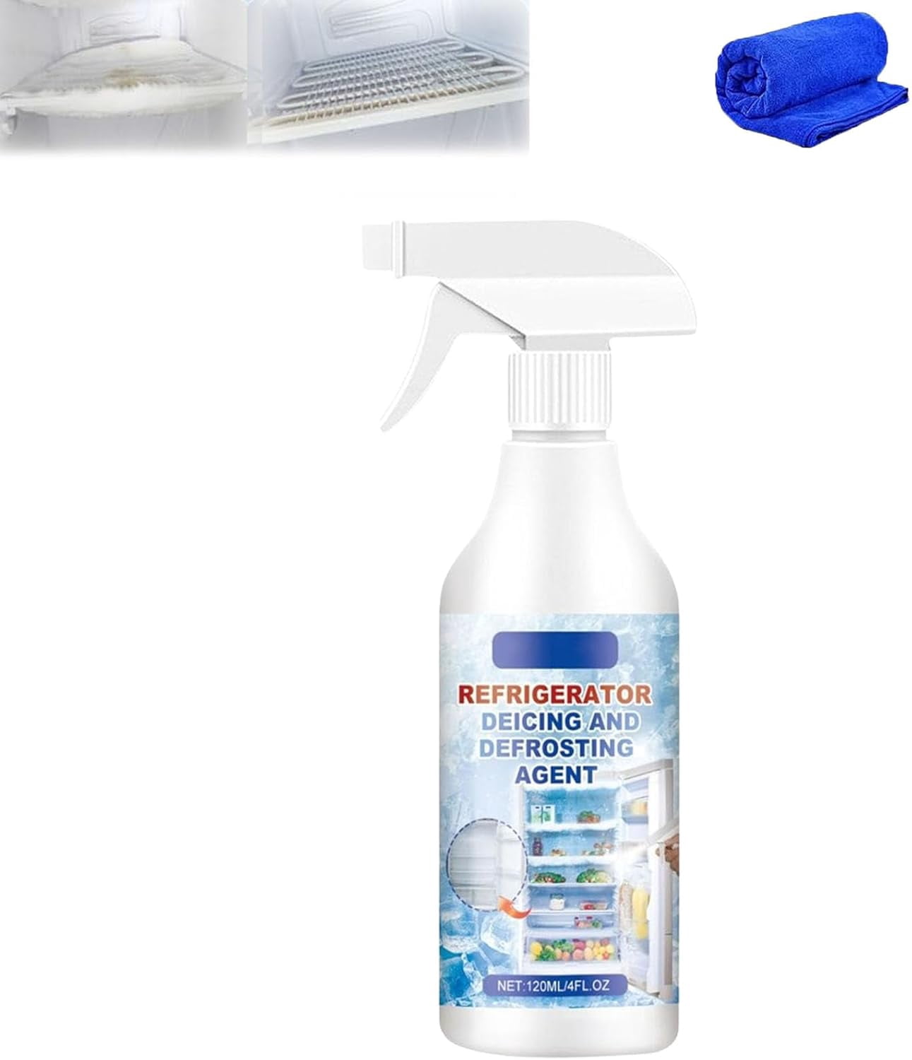 2026 New Refrigerator Defrosting Spray, Fridge Freezer Defrosting Spray ...