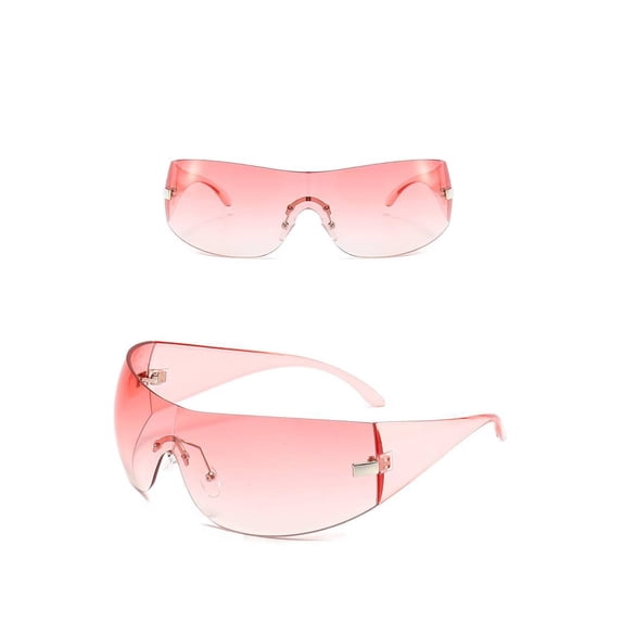 2026 New Rimless Sunglasses All-Match Fashion Personalized Fashion ...