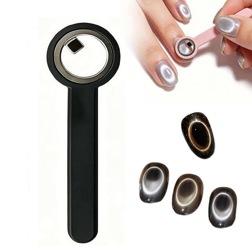 2026 New Ring-Shaped Cat Eye Magnet for Nails, Strong Nail Magnet Tool ...