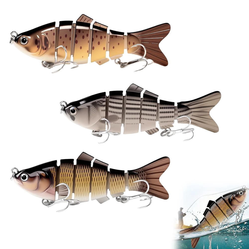 2026 New Robotic Fishing 3D Swimming Bait for Freshwater & Saltwater ...