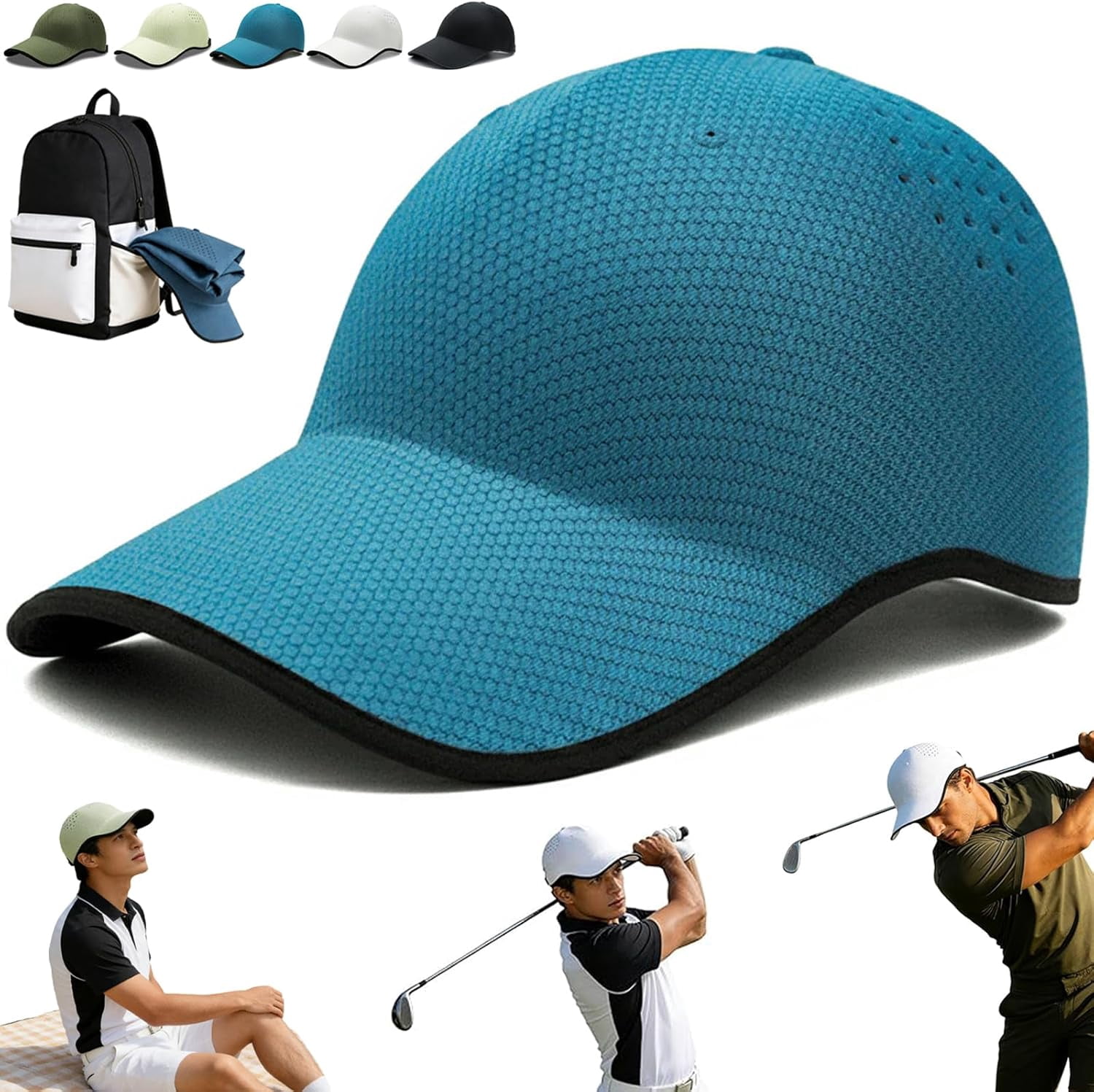 2026 New Seamless Packable Lightweight Sports Baseball Cap, Ultra ...