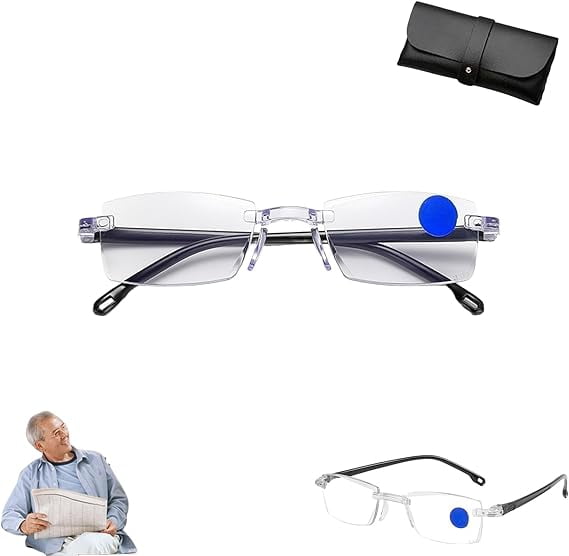 2026 New Self Adjusting Glasses, Adjusting Eyeglasses Intelligent Dual ...