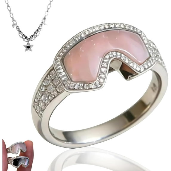 2026 New Ski Goggle Shaped Adjustable Ring - Unique Winter Sports ...