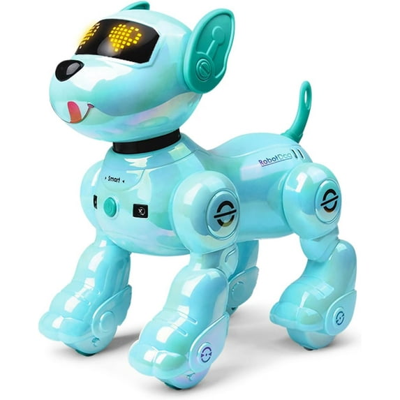 2026 New Smart Remote-Controlled Robot Dog 17 Fun Interactive Features ...