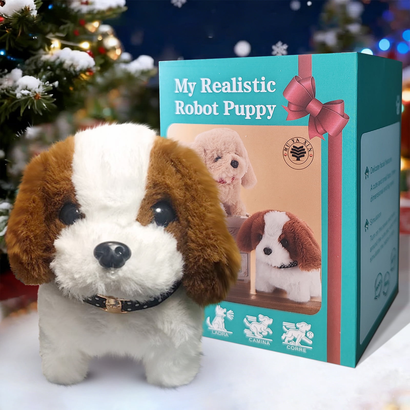 2026 New Smart Robot Dog - Realistic Robotic Puppy That Walks, Barks ...