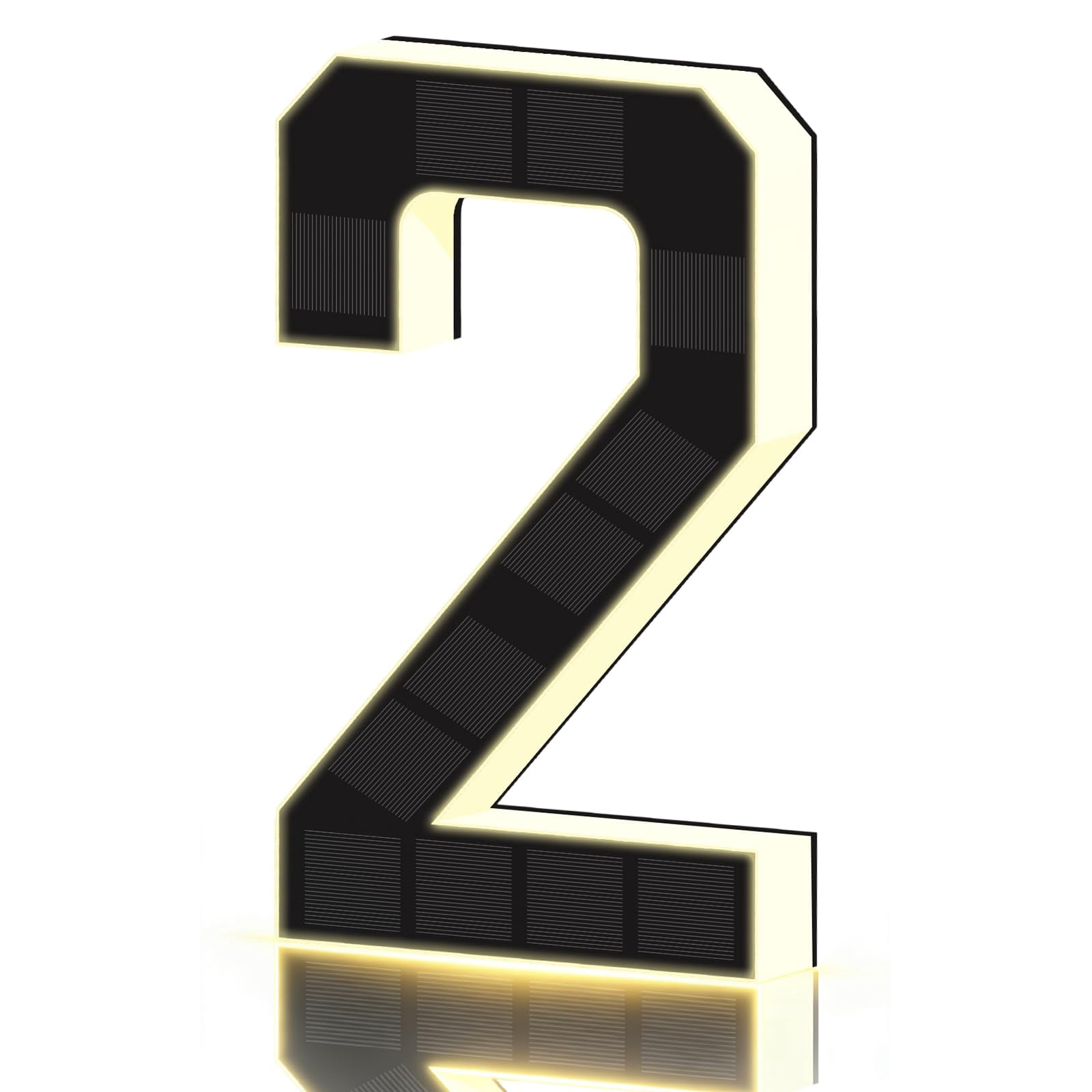 2026 New Solar House Numbers for Outside, Light Up Address Numbers with ...