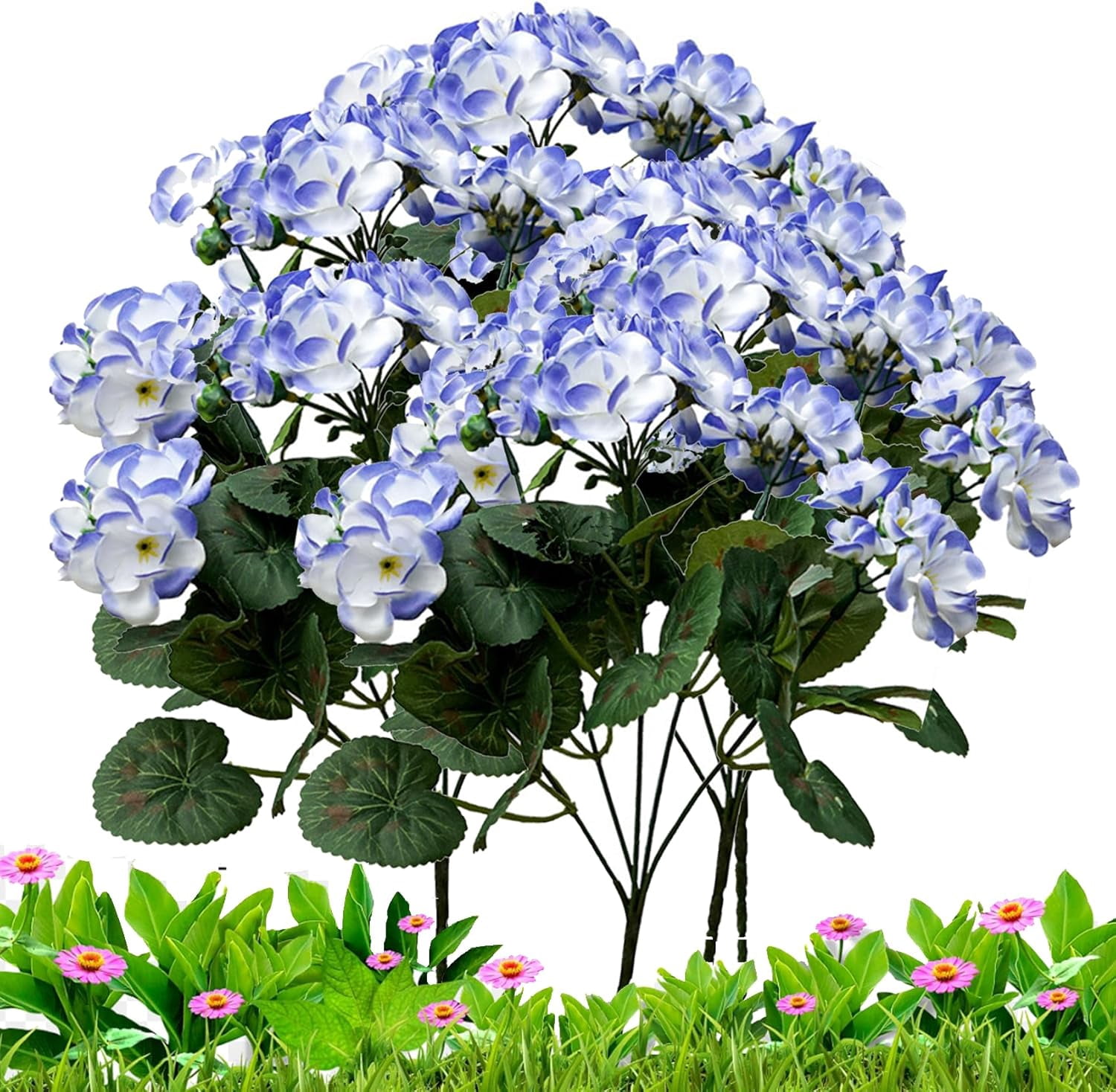 2026 New Spring Porch Refresh Hydrangea, 14" UV Resistant Artificial ...