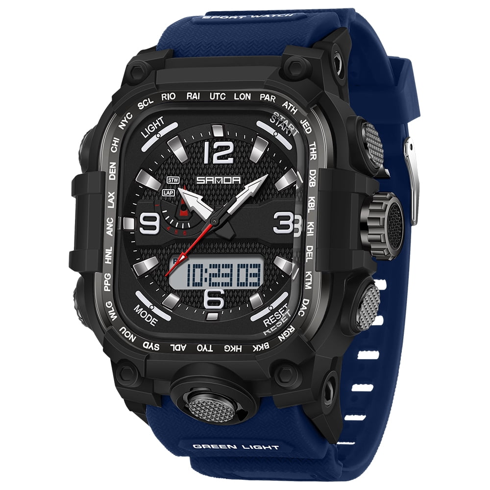 2026 New Square Digital Watches for Men Waterproof Unique Rectangle ...