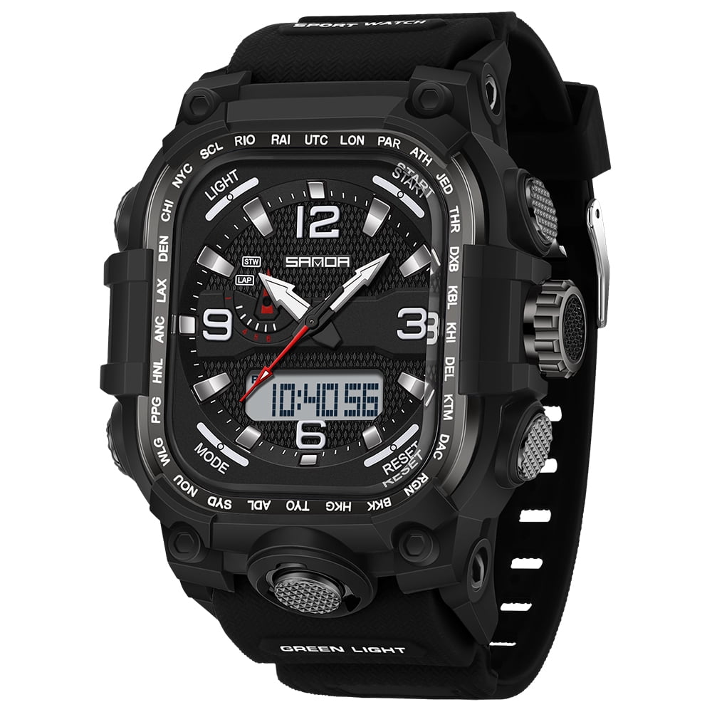 2026 New Square Digital Watches for Men Waterproof Unique Rectangle ...