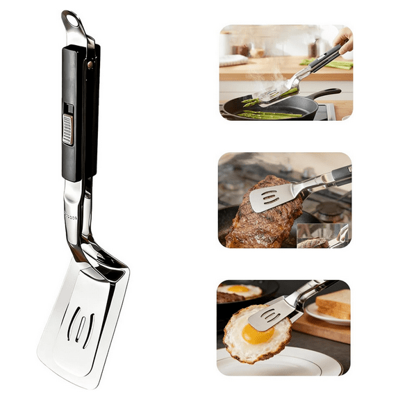 2026 New Stainless Steel Grill Clamp, Upgrade 11.42 Inch Anti-Scald ...