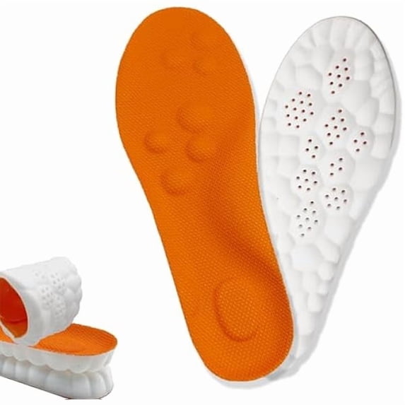 2026 New Steppers Insoles for Men & Women,4D Cloud Massage Memory Foam ...