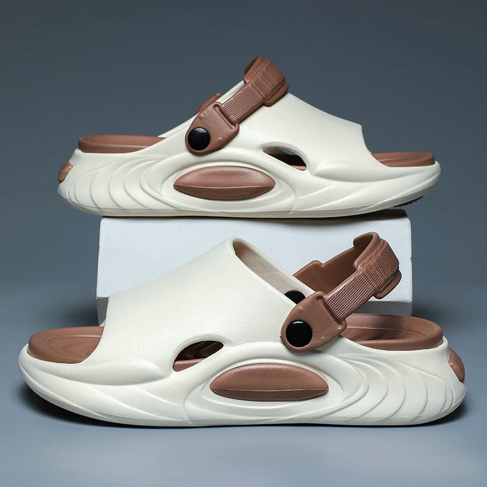 2026 New Summer Men's Sandals Outdoor EVA Non-Slip Odor-Resistant Thick ...