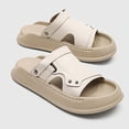 2026 New Summer Men's Sandals, Platform Thick-Soled Adjustable Two-Way ...