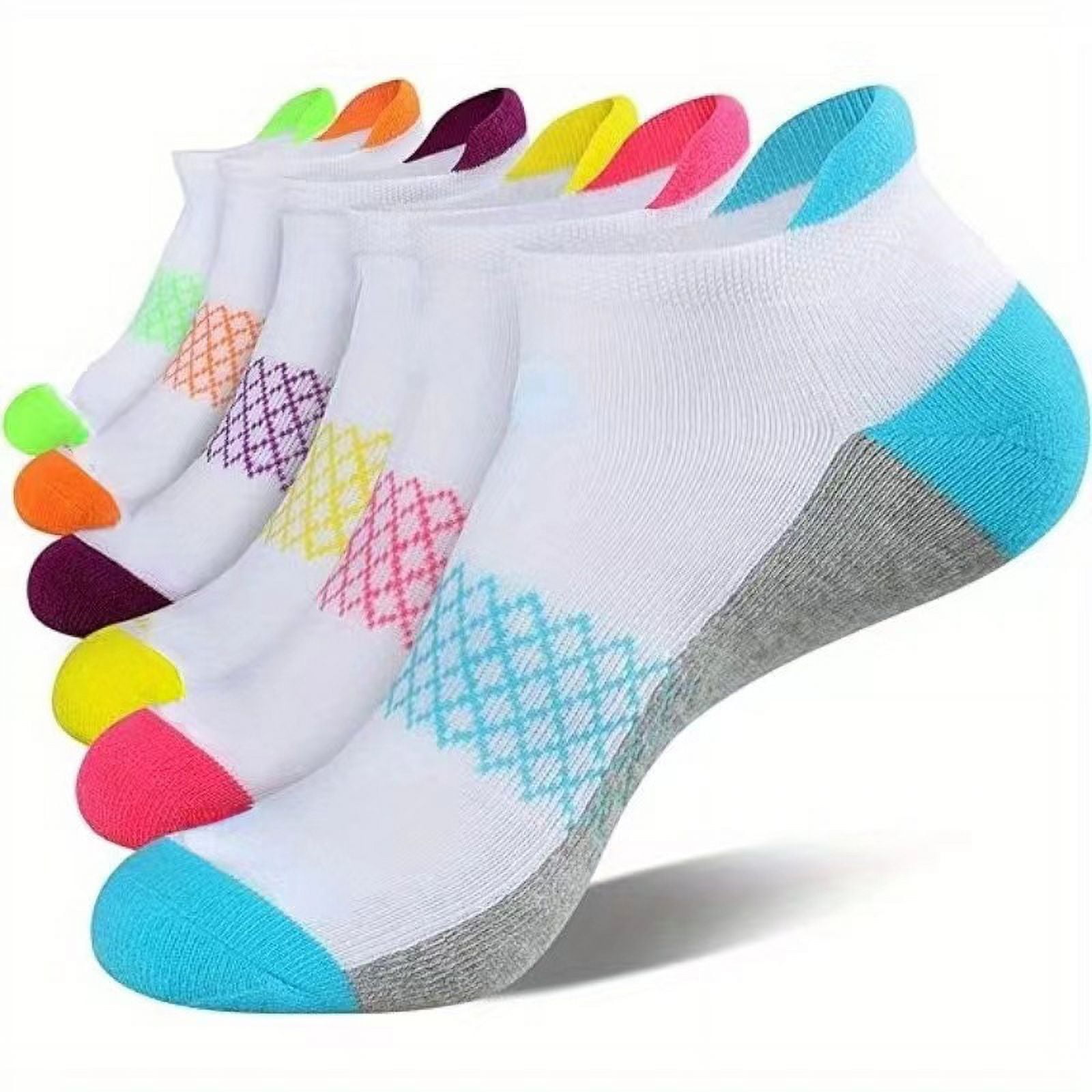 2026 New Summer Mesh Sports Ankle Socks for Women, Large Size, Sweat ...