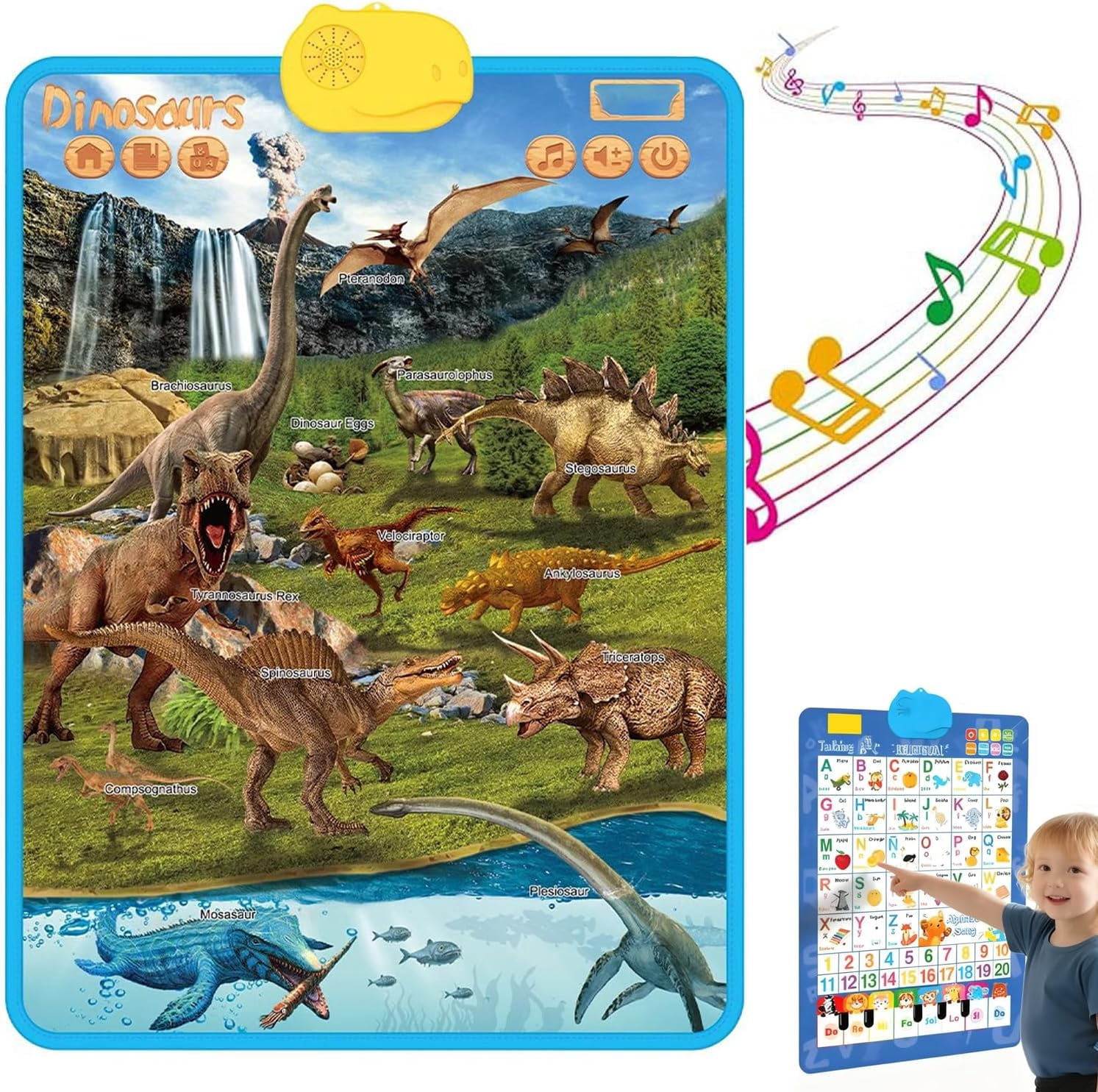 2026 New Talking Wall Chart for Kids – Bilingual English & Spanish ...