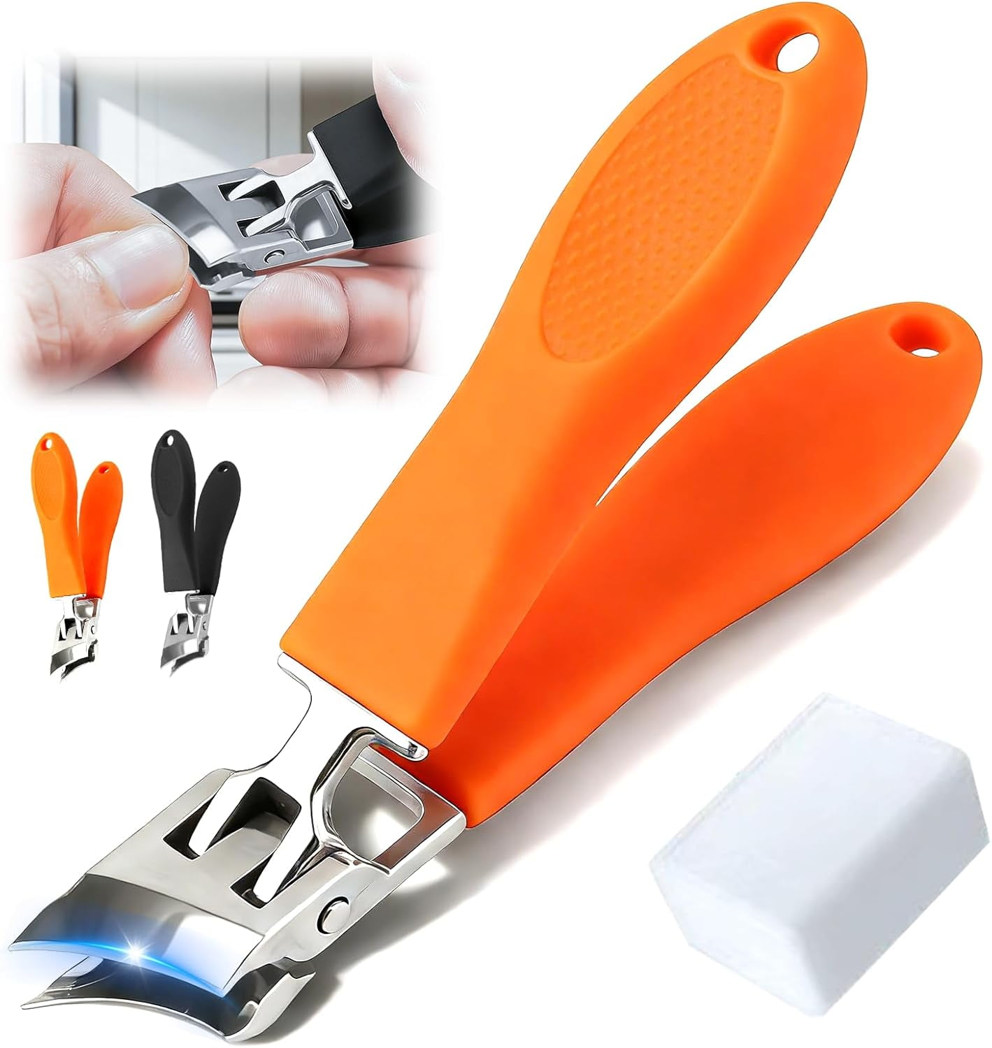 2026 New Toenail Clippers For Thick Toenails,Wide Jaw Opening Anti ...