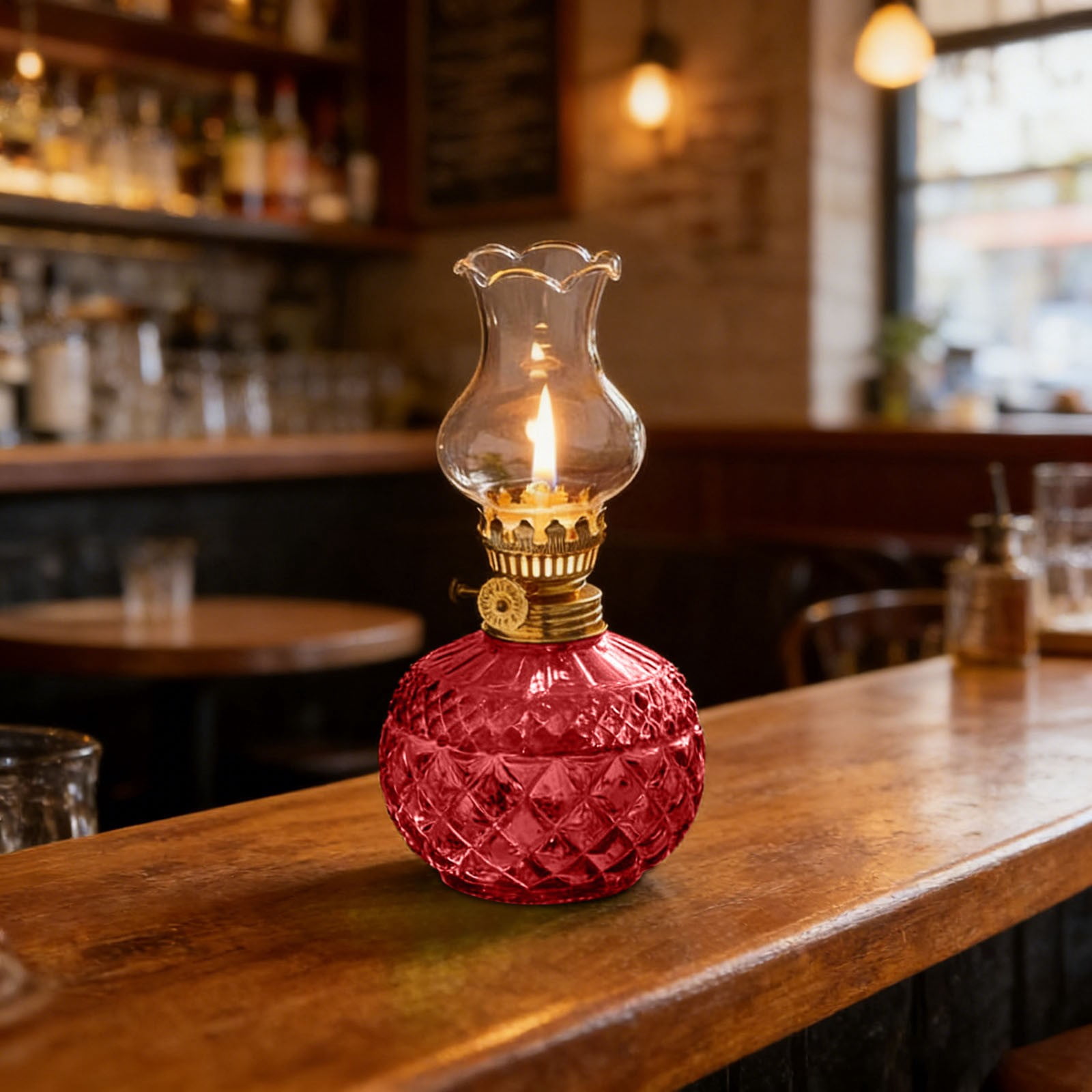 2026 New Tools&Home Improvement Vintage Style Oil Lamp With Glass ...