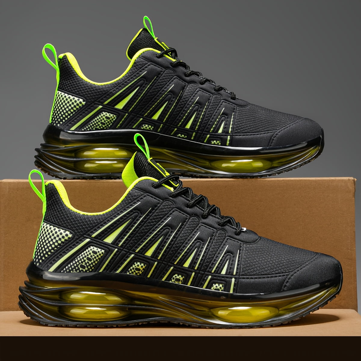 2026 New Trendy Color-matching Cushioning Men's Off-road Running Shoes ...