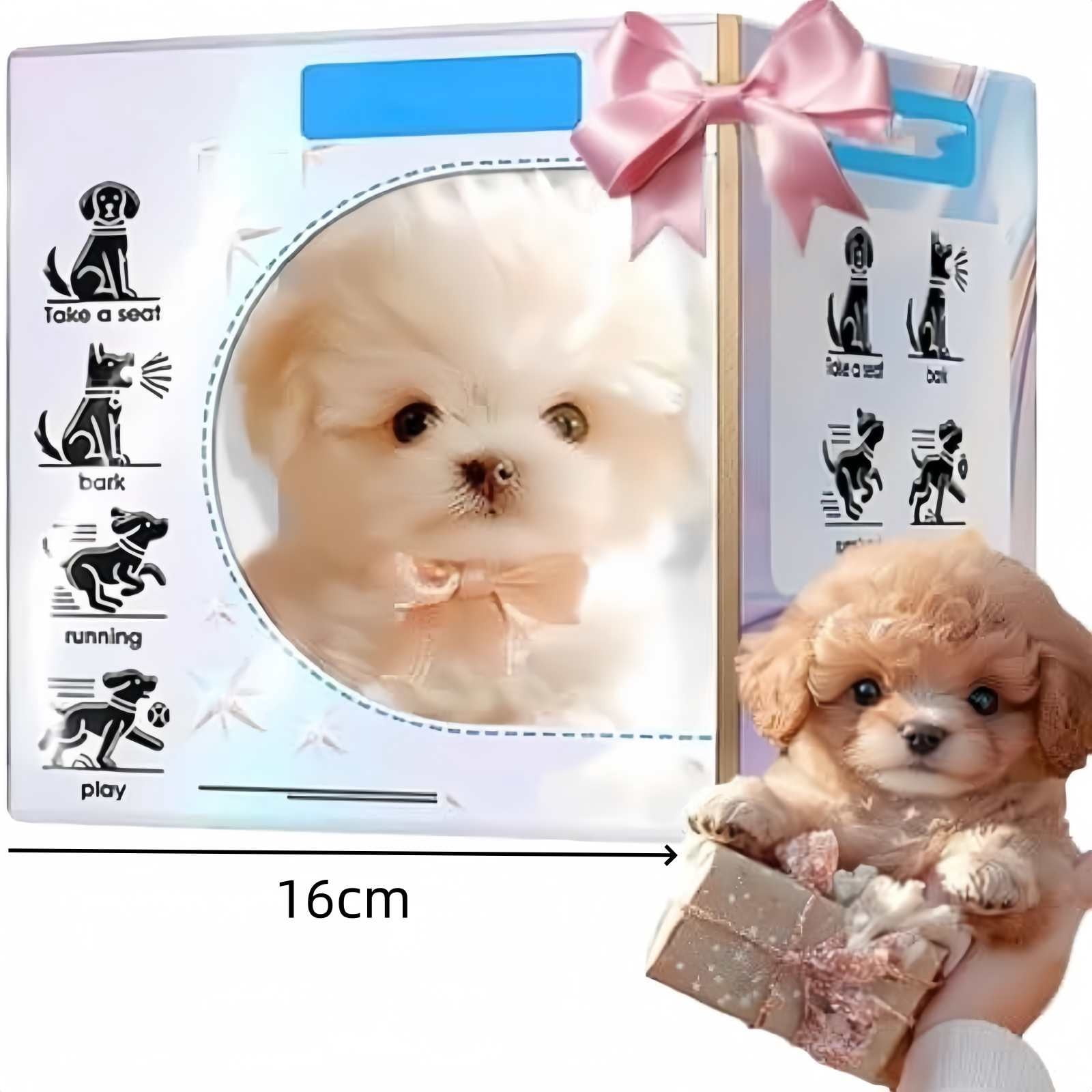 2026 New Upgrade Hopping Dog Interactive Electronic Plush Puppy Toy ...