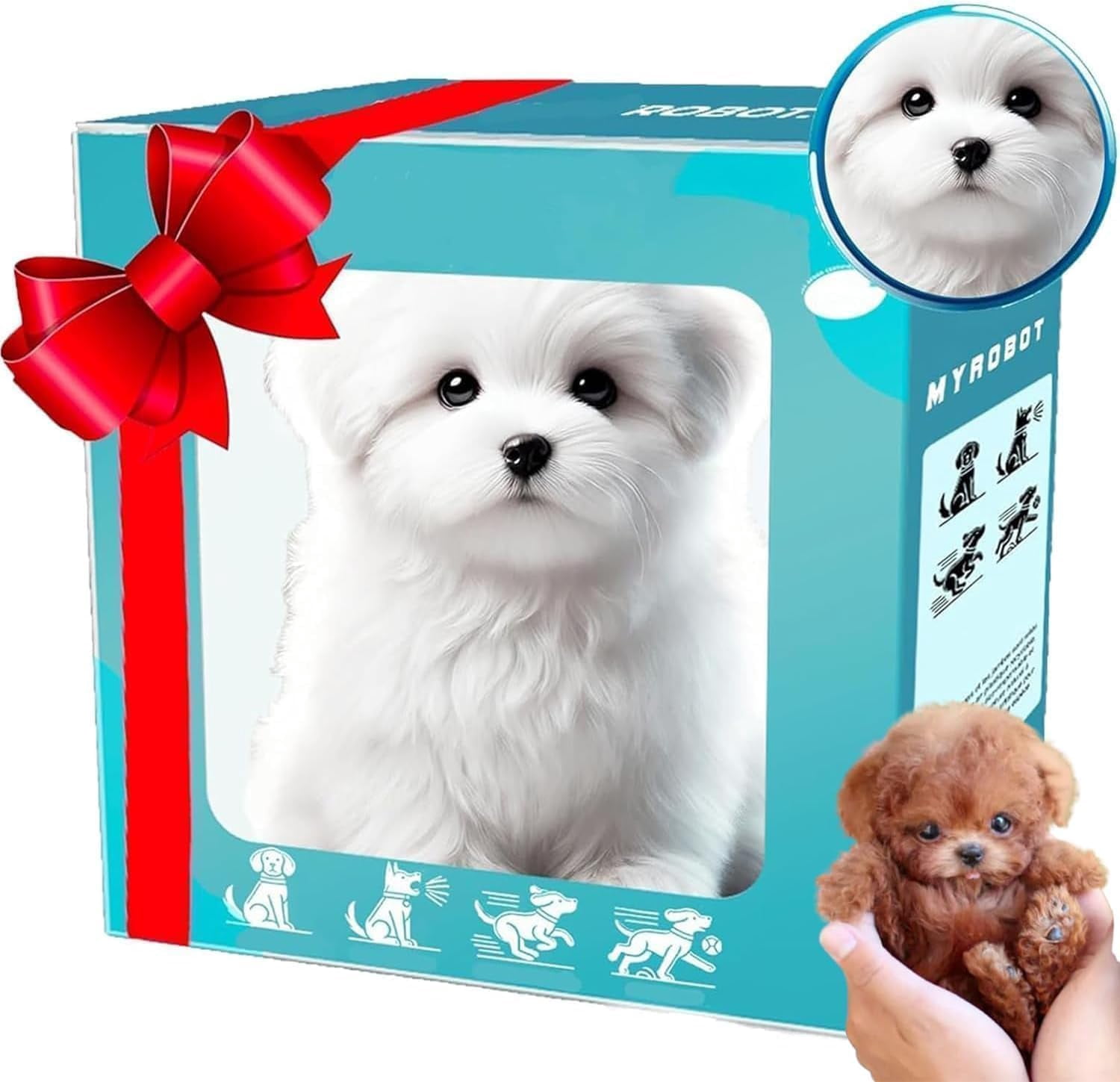 2026 New Upgrade Hopping Dog Interactive Electronic Plush Puppy Toy ...