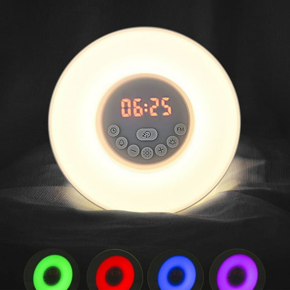2026 New Upgrade Smart Multifunction Natural Wake Up Light Simulate ...