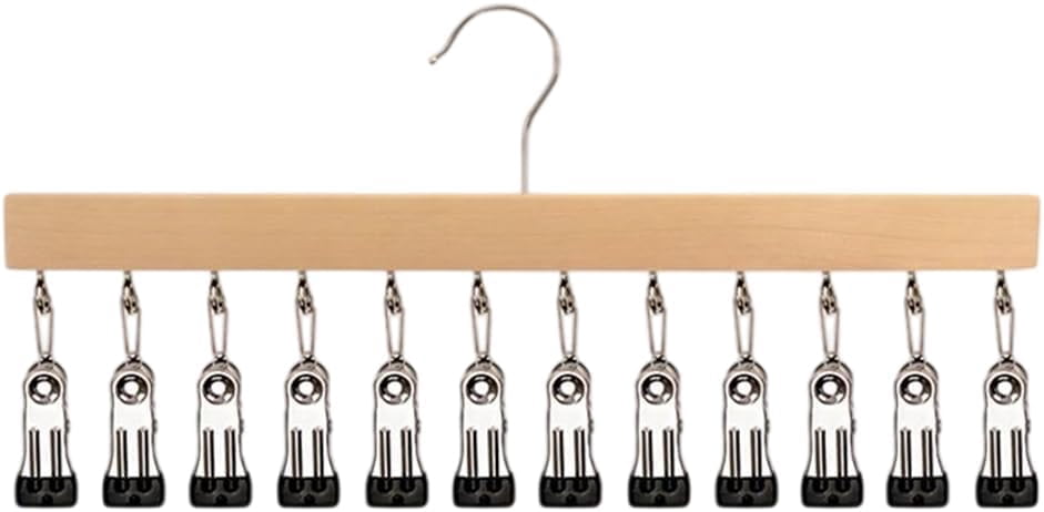 2026 New Upgraded Closet Organizer with 12 Clips, 360° Rotating Space ...