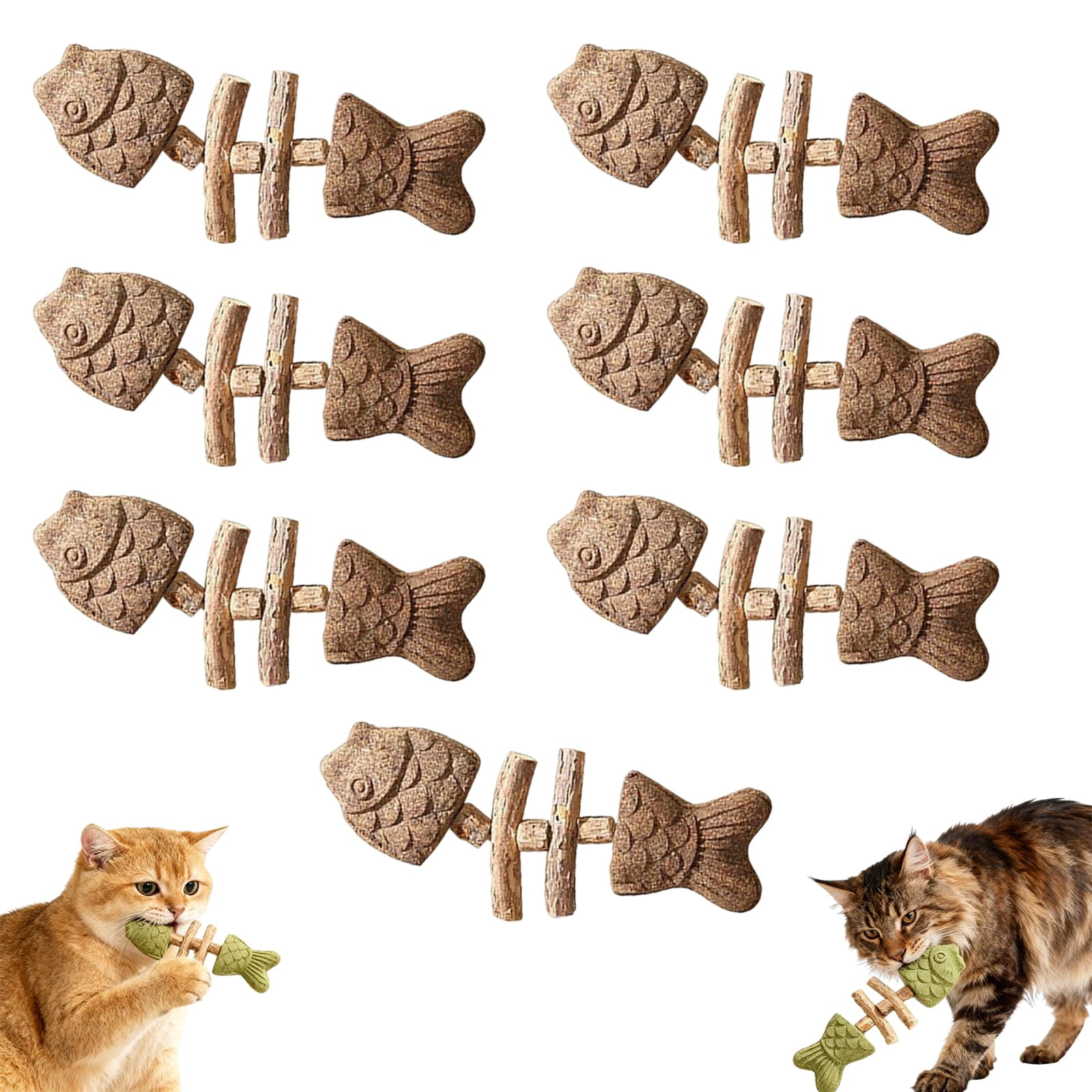 2026 New Upgraded Natural Dental Chew Sticks with Silvervine, Catnip ...