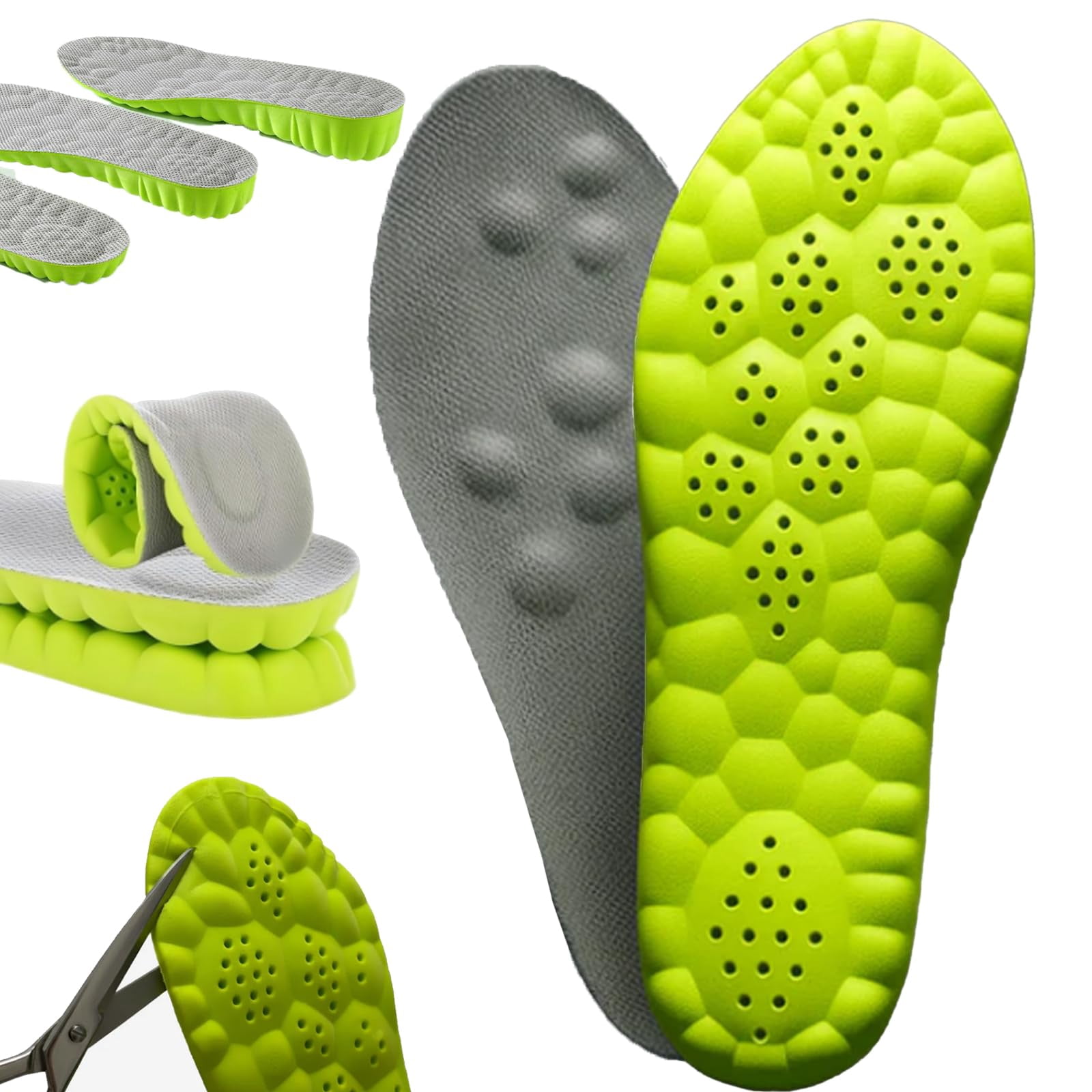 2026 New Upgraded Super Soft Memory Foam Insoles for Men & Women, with ...