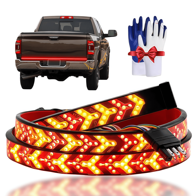 2026 New Upgraded Truck Tailgate Strip Light LED Bar Signal Break ...